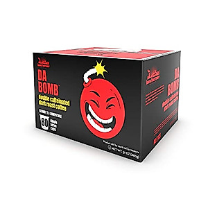Java Factory Coffee Pods High Caffeine Coffee Compatible with K Cup Brewers Including 2.0, Da Bomb Extra Bold Double Caffeinated, 80 Count