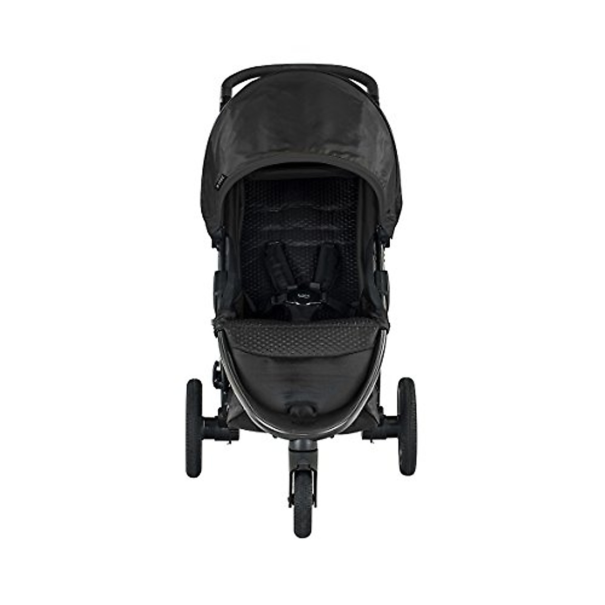 Britax B-Free Stroller, Midnight - All Terrain Tires, Adjustable Handlebar, One Hand Fold, Large UV50 Canopy