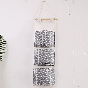 NARFIRE 3Pcs Door Storage Box Hanging Large Capacity Storage Box for Socks Toys Shoes