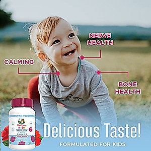 Kids Magnesium Citrate Gummies & Kids Probiotic Gummies Bundle by MaryRuth's | Magnesium Supplement | Stress Relief, Bone, Nerve Health | Digestive Support, Immune Support & Gut Health Supplement.