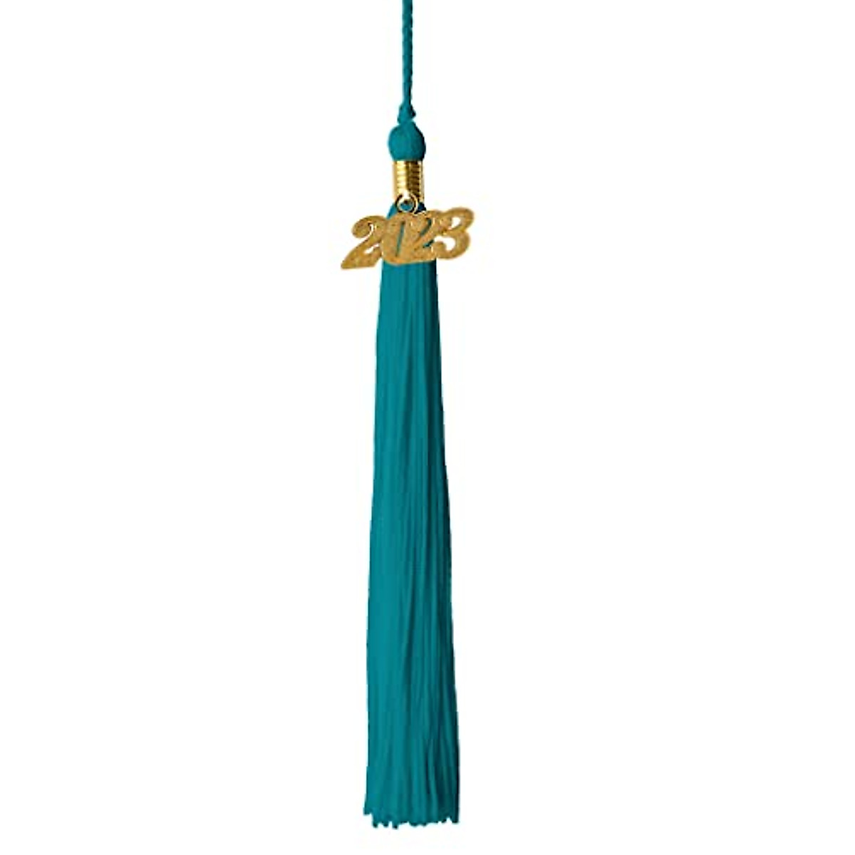 Class Act Graduation Graduation Tassel - Gold Charm - 1 Color, 2023, Turquoise