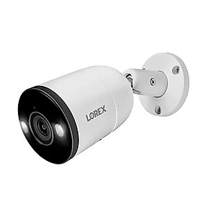 Lorex 4K Ultra HD Smart Deterrence IP Camera with Smart Motion Detection Plus (4-Pack) E893AB-4PK
