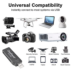 Onefavor CF Card Reader, Compact Flash Memory Card Reader, CompactFlash Cards USB Reader/Writer