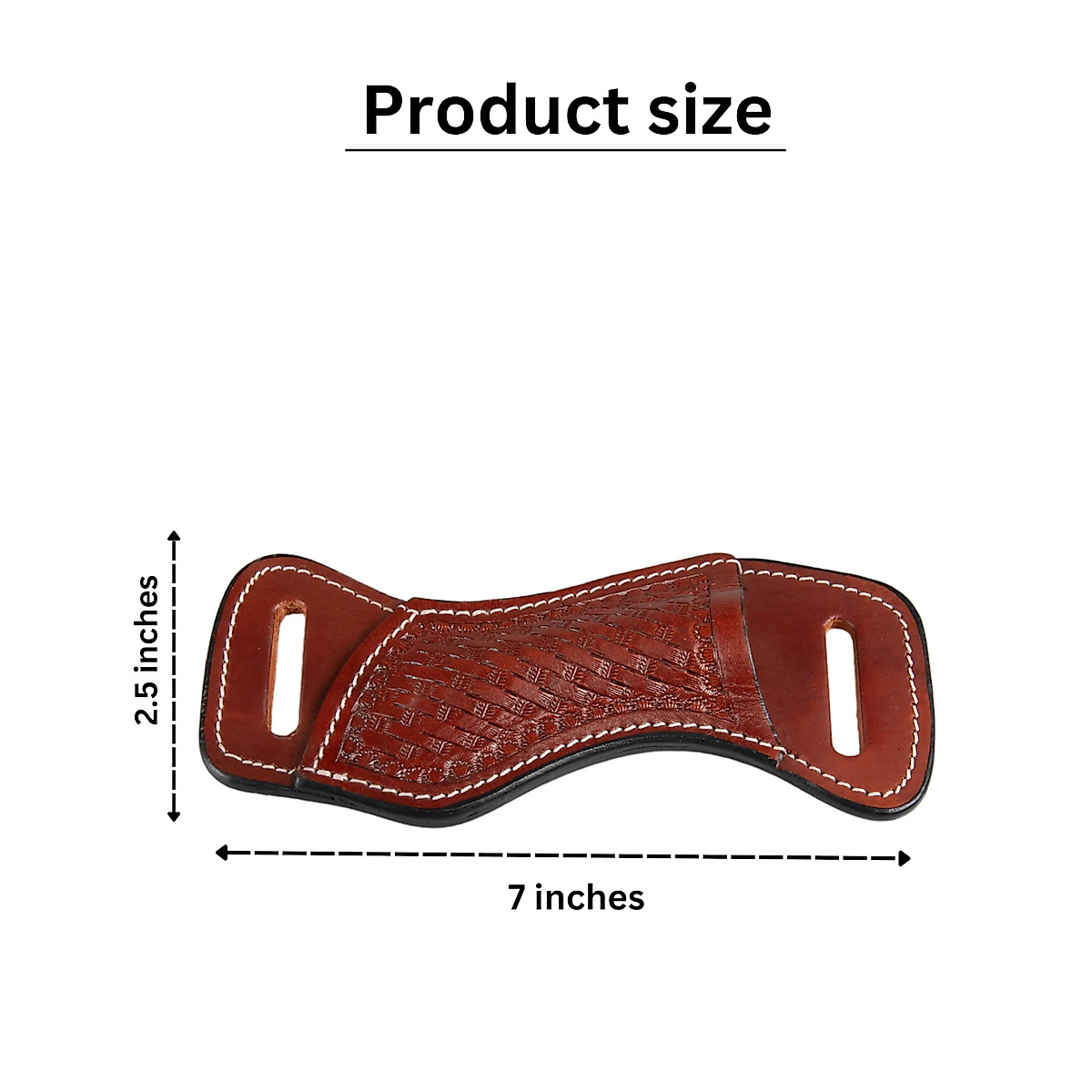 Leather Knife Sheath for Belt Pocket Folding Knife Holder Compact Draw Knifes Carrier EDC Leather Sheath for Folding Knife Holster