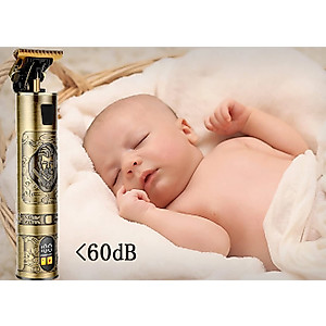 SZJHXIN Professional Hair Clippers for Men, Beard Trimmer Rechargeable Zero Gapped Cordless Haircut Trimmer Electric T Blade Liners Edgers Hair and Shaver Barbers Men Grooming Kit LCD Display