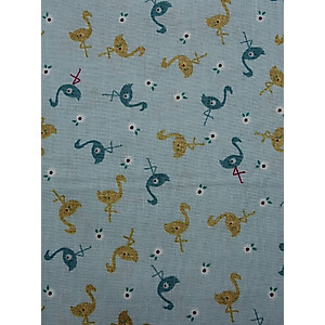 Fat Quarter Quilting Cotton Fabric Bundle Set of 6 Animals