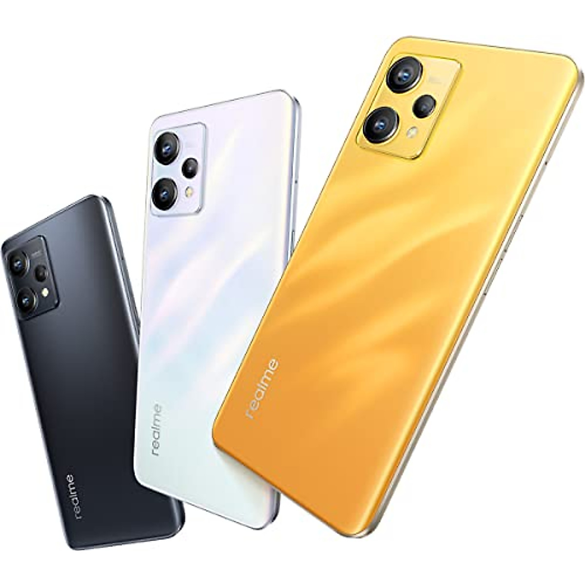 realme 9 4G LTE (128GB+8GB) 108MP Triple Camera (NOT for USA) Global Unlocked Worldwide + (w/Fast Car Charger Bundle) (White Moon)