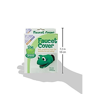 Mommy's Helper Faucet Cover Froggie Collection, Green, 6-48 Months