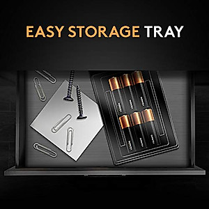 Duracell Optimum AA Batteries, 28 Count Pack Double A Battery With Long-lasting Power, All-Purpose Alkaline AA Battery For Household And Office Devices