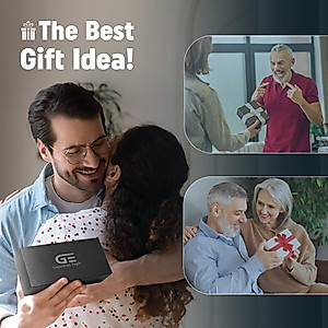 Guardian Eagle Folding Pocket Knife for Men - EDC Tactical Knife with Pocket Clip, Indoor & Outdoor, Camping, Survival Hiking & Gifts for Men, Every Day Carry, Lightweight (Black Blade)