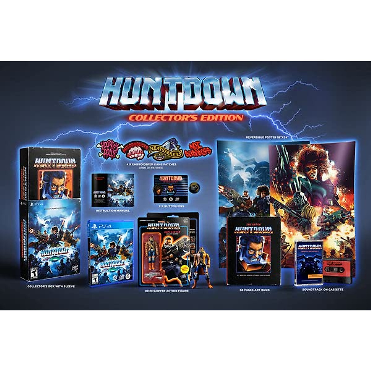 Huntdown (Collector's Edition) - PlayStation 4
