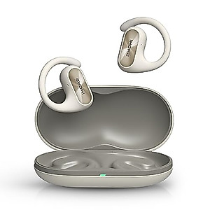 1MORE Fit SE S30 Open Ear Earbuds, Sports Earbuds Split Design with Ear hooks, Bluetooth 5.3 Headphones with 4 Microphones for Clear Calls, IPX5, 30-Hour Playtime, Wireless Earbuds, White