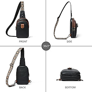 Trendy Crossbody Sling Bag for Women and Men - Fanny Pack, Chest Bag