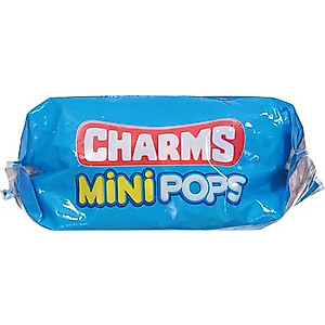 Tootsie Roll Charms Mini Pops, 18 Flavors, Individually Wrapped, Peanut Free, Gluten Free, 300 Count, 1-Pack