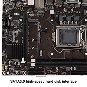 PC Motherboard, CPU LGA 1150 Socket, B85 Computer Motherboards, DDR3 1600/1333/1066MHz Memory, 100M Network Card, Gaming Mainrboard for Desktop Computers