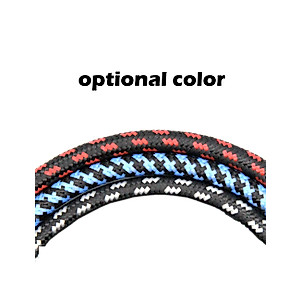 SRADIO Guitar Instrument Cable 20 Foot, AMP Cord Straight 1/4-Inch TS to Straight 1/4-Inch TS Guitar Cable 20FT with Gray Tweed Cloth for Electric Guitar，Bass，Keyboard