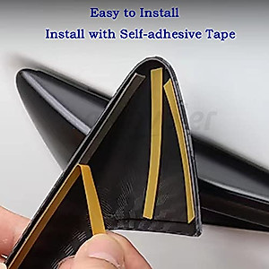 amavoler Turn Signal Side Camera Protection Cover Fit for Tesla Model 3 Model Y, Perfect Decoration Accessories for Your Side Camera. (Matt Carbon Fiber Pattern)