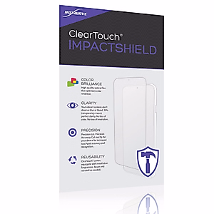 BoxWave Screen Protector Compatible with Ecobee New Smart Thermostat Premium - ClearTouch ImpactShield (2-Pack), Impenetrable Screen Protector Flexible Film