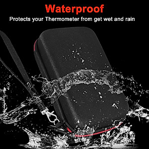 ZLiT EVA Shockproof Waterproof Storage Bag Carrying Case (Red)