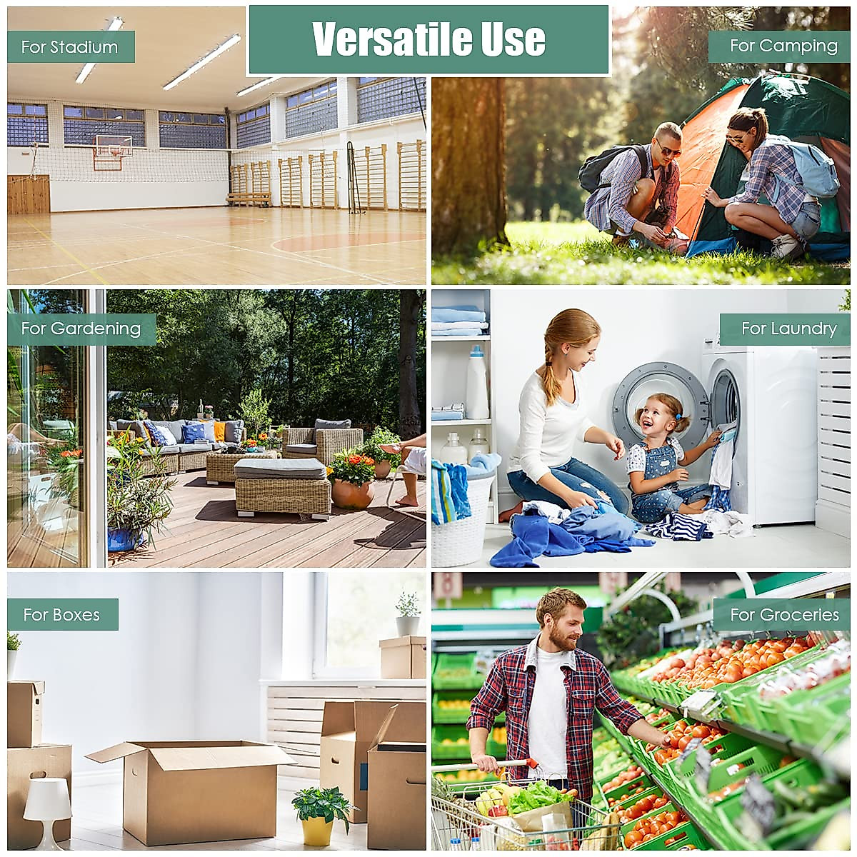 Byroce Utility Folding Shopping Cart, Light Weight Trolley with Handle, Large Grocery Utility Cart with Swiveling Wheels and Dual Storage Baskets, Ideal for Laundry Book Luggage Travel (Black)