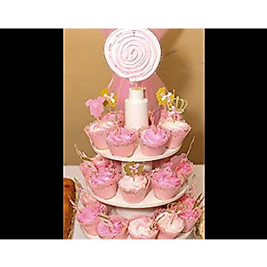 Cupcake Wrappers Pack of 50 Pink Filigree Artistic Bake Cake Paper Cups Little Vine Lace Laser Cut Liner Baking Cup Muffin Case Trays for Wedding Party Birthday Decoration -By KPOSIYA