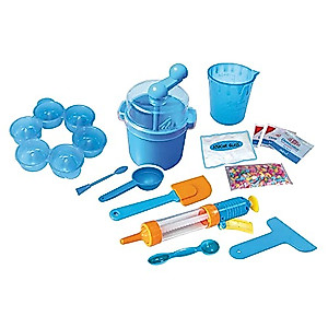 MI ALEGRIA MINI DONUTS FACTORY SET. MAKE AND DECORATE REAL MINI DONUTS. SET INCLUDES 11 PIECES