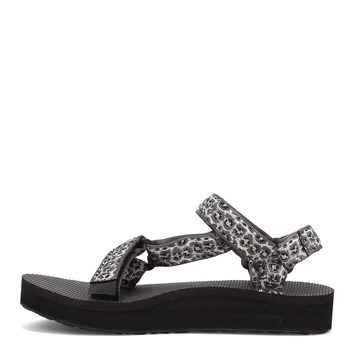 Teva Women's Midform Universal Sandal, Dorinda White/Black, 8