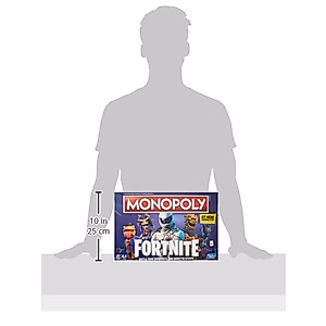 Monopoly: Fortnite Edition Board Game Inspired by Fortnite Video Game Ages 13 & Up