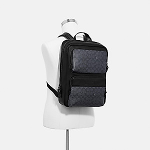 COACH Signature Gotham Backpack Ji/Charcoal/Black One Size