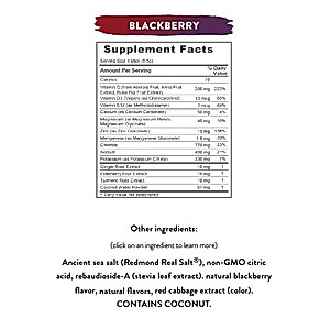 REDMOND Re-Lyte Immunity, Stick Bundle (3 BlackBerry Sticks, 3 Pineapple Orange Sticks)