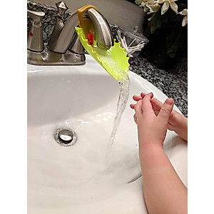 Honbay 2PCS Leaf Faucet Extender Sink Handle Extender Safe and Fun Hand-Washing Solution for Children