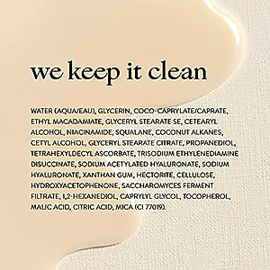 Honest Beauty Everyday Radiance Vitamin C Moisturizer | Improves Skin Tone | Vitamin C, Niacinamide, Pearl | EWG Verified, Vegan + Cruelty Free | 1.7 fl oz