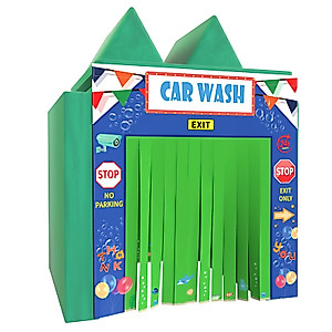 DLOREUK Play Panel for Kids Play Couch Foam Sofa Childrens Home Play Modular Couch (Sofa not Included) - Car Wash