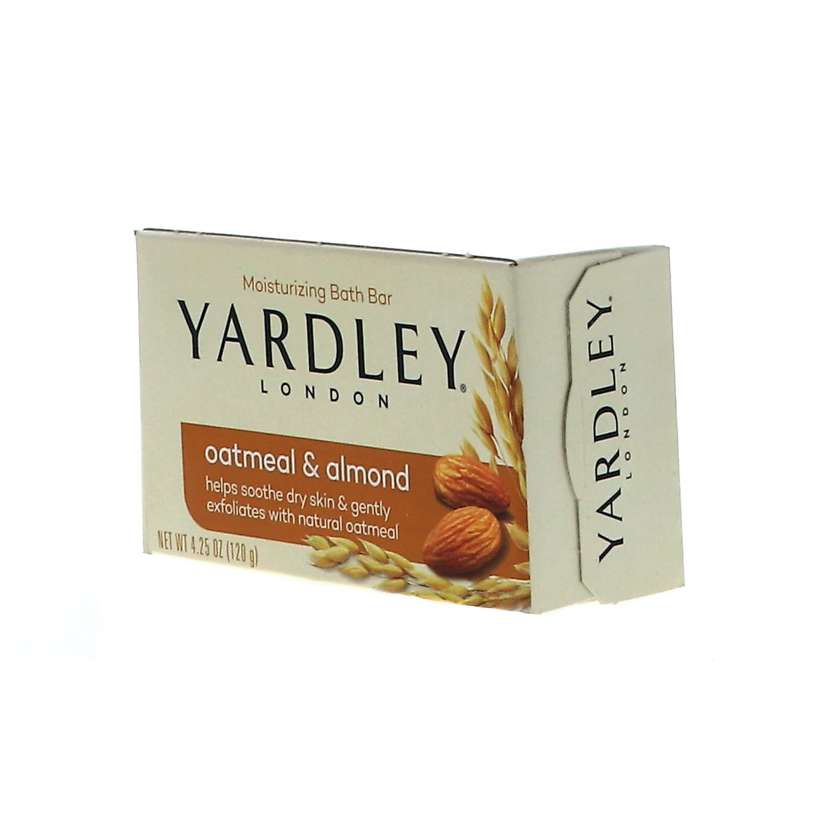 Yardley of London Naturally Moisturizing Bar Soap Oatmeal & Almond 3+1 Free