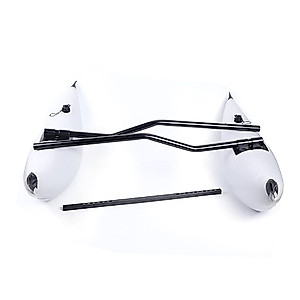 2 PCS Kayak Outrigger Stabilizer Kit Kayak Side Floats and Rods Kit, Kayak Stabilizer Kit Canoe Boat Stabilizer, PVC Kayak Floating Barrels, Water Kayak Floats Buoyy, Kayak Canoe Accessories