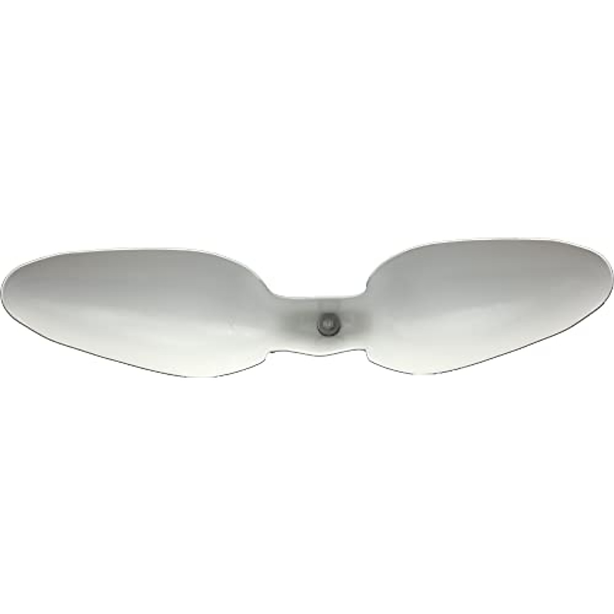 Coat and Wardrobe Hanger 'Shoulder Saver' by BAKER HANGER - USA Made - 4 Inch Hook (White)