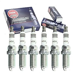 6 pc NGK Iridium IX Spark Plugs compatible with Toyota Tacoma 4.0L V6 2005-2015