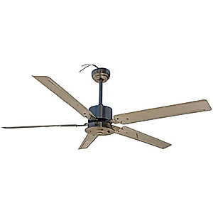 Outdoor Solar Stainless Steel Ceiling Fan with Remote Control