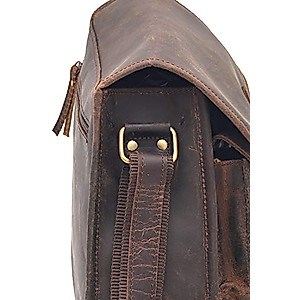 14 Inch Leather crossbody bags Purse Women Shoulder Bag Satchel Ladies Tote Travel Purse full grain Leather