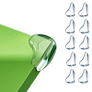 Corner Protectors Baby Proofing,Baby Safety Corner Guards Protectors for Furniture,Water Drop Shape Corner Protector Cover (12 Pcs)