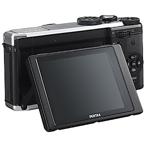 Pentax MX-1 Silver 12MP Digital Camera with 4x Optical Image Stabilized Zoom and 3-Inch LCD Display (OLD MODEL)