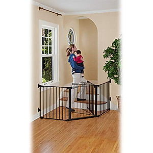 KidCo G3011 Configure Gate 80 inch, Black