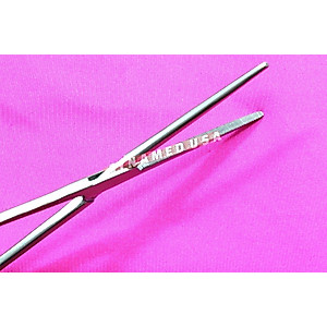 German Stainless Straight Forceps, Hemostat Forceps clamp 10" (Cynamed Brand) … … …