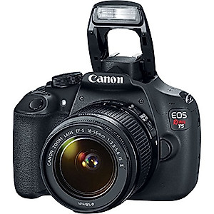 Canon EOS Rebel T5 18MP DSLR Camera EFS 18-55mm & EF 75-300mm Four Lens Ultimate Bundle