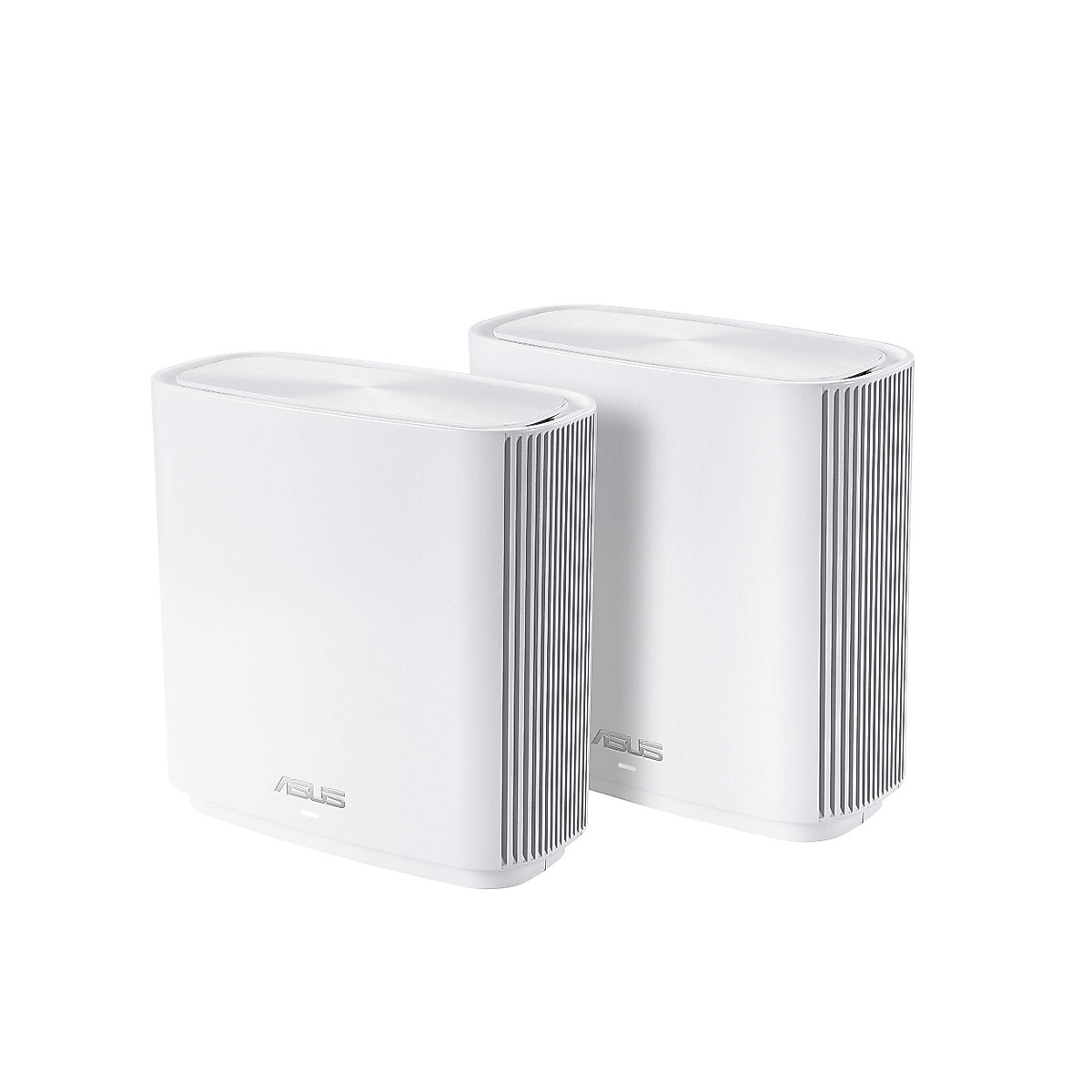 ASUS ZenWiFi AC Whole-Home Tri-Band Mesh System (CT8 2 Pack White) Coverage up to 5,400 sq.ft, AC3000, WiFi, Life-time Free Network Security and Parental Controls, 4X Gigabit Ports, 3 SSIDs (Renewed)