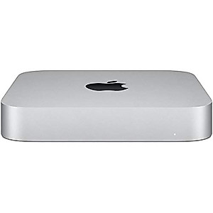 Late 2020 Apple Mac Mini with M1 Chip with 8-Core CPU and 8-Core GPU, (16GB RAM, 512GB SSD) - Silver (Renewed)