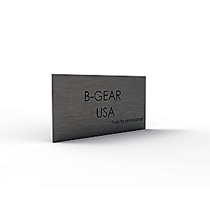 USA Rectangular Spring Steel Carpentry Cabinet Scraper Woodworking Tool- 0.032" x 2.5" x 5"