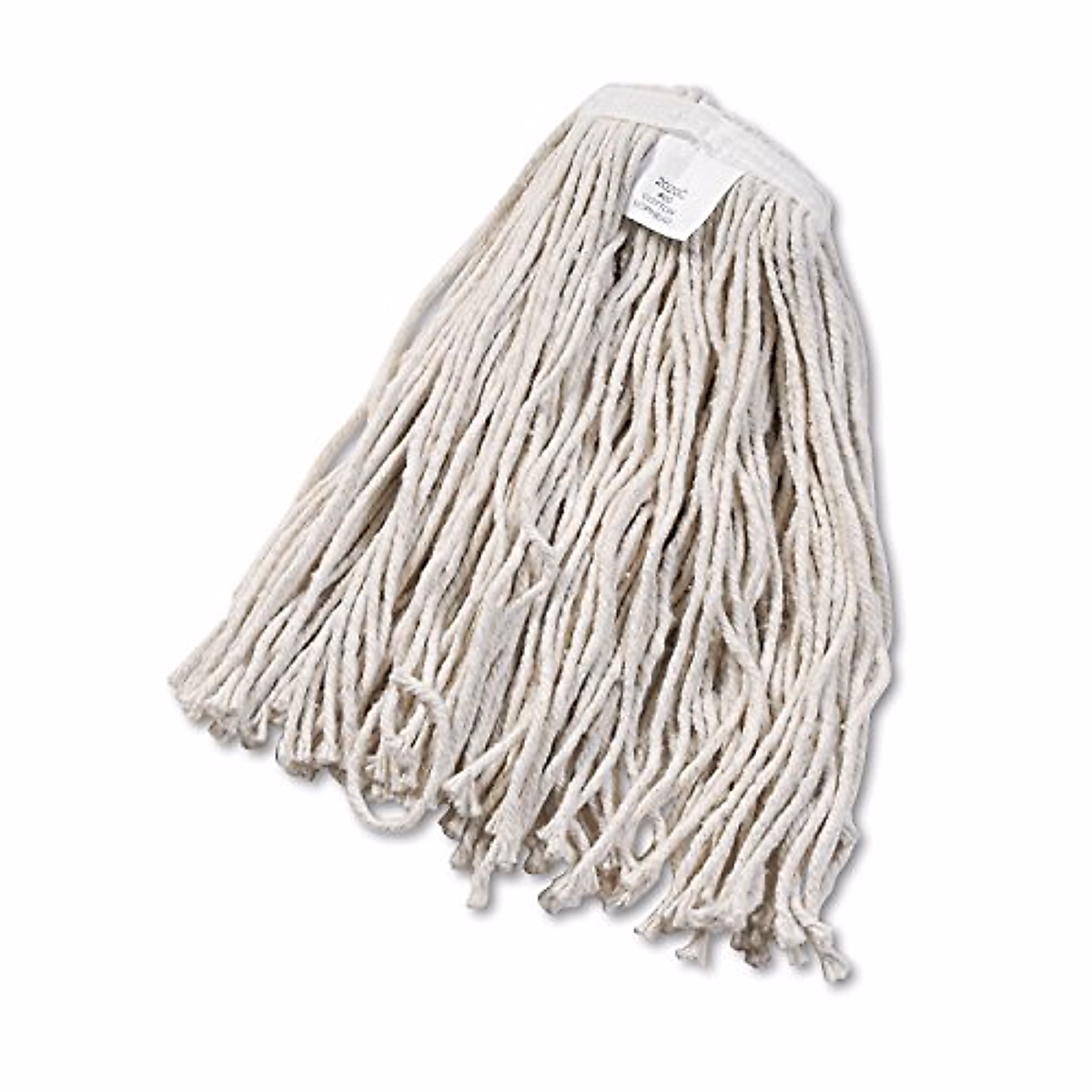 Boardwalk BWK2020CEA #20 Cut-End Cotton Wet Mop Head - White
