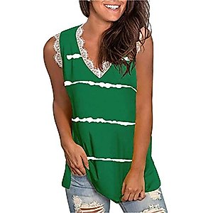SmallYin Womens Short Sleeve V Neck T Summer V Neck Blouse Plain Workout Tops Loose Fit Loose Casual Tees with Pocket