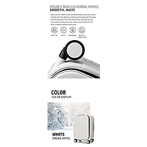 Mixi Durable 18-Inch Carry-On Luggage with Multi-Country TSA Approval and Convenient Features